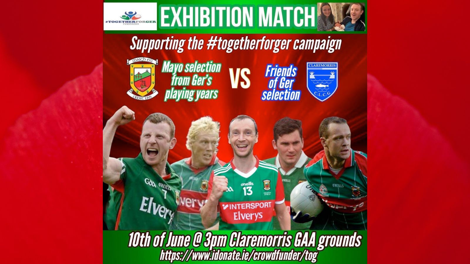 Mayo GAA legends come 'Together For Ger' - OurGame