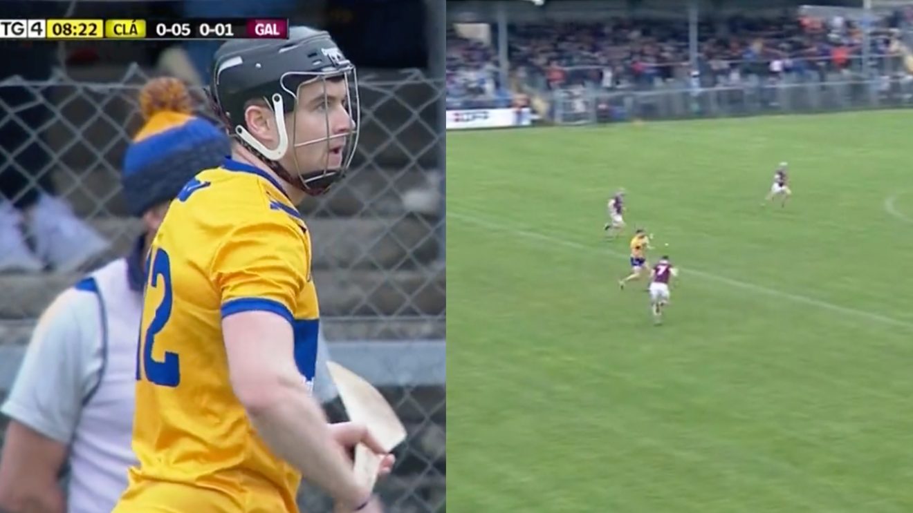 Tony Kelly provides ridiculous assist with side-line laser - OurGame