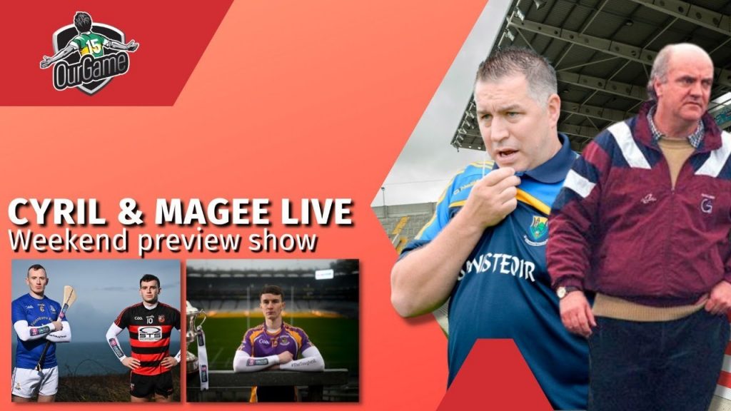 Cyril Farrell & Johnny Magee Q&A live | blockbuster club hurling and ...
