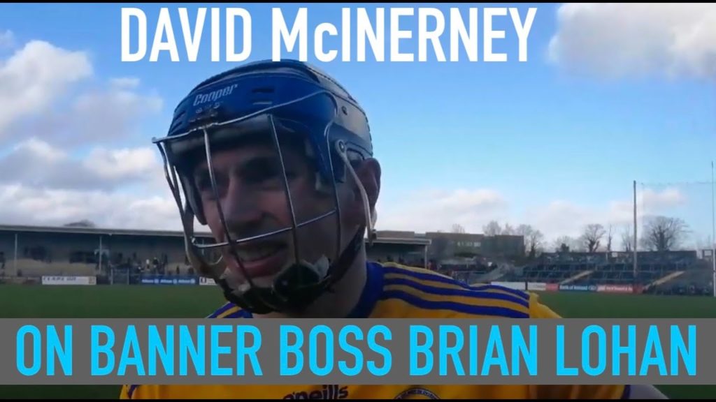 David McInerney on Brian Lohan: "I suppose it’s a little bit fresher ...