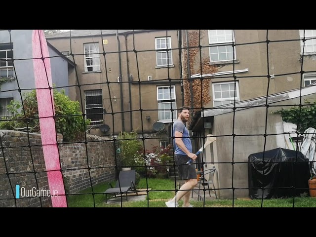 Catching a ball behind your back - hurling - OurGame