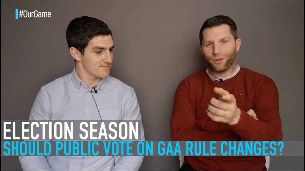 Should public vote on GAA rule changes? - OurGame