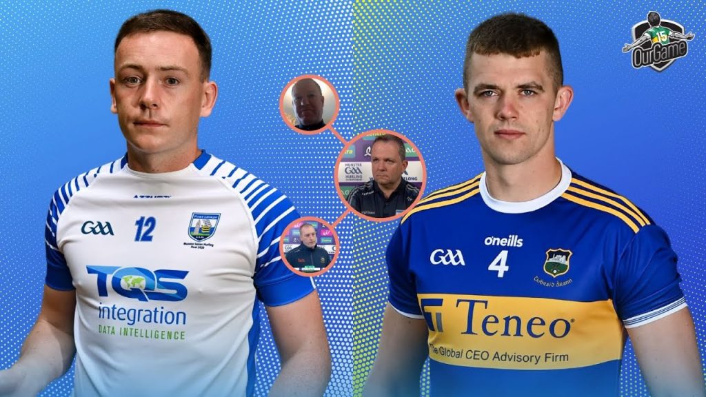 "The way Davy has made them... there's no manliness about how Waterford ...