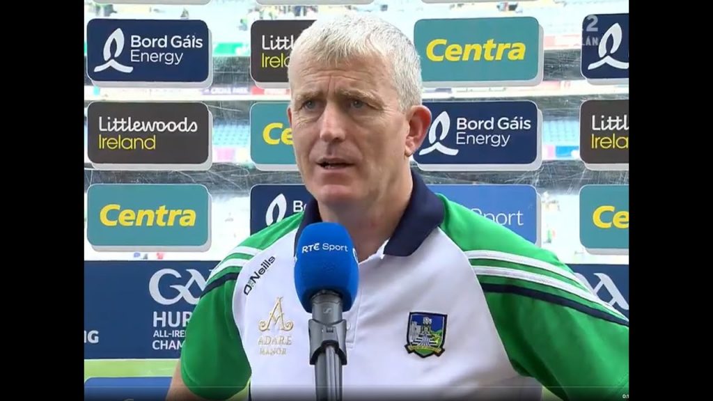 “There were three or four stonewall red cards Limerick got away with ...