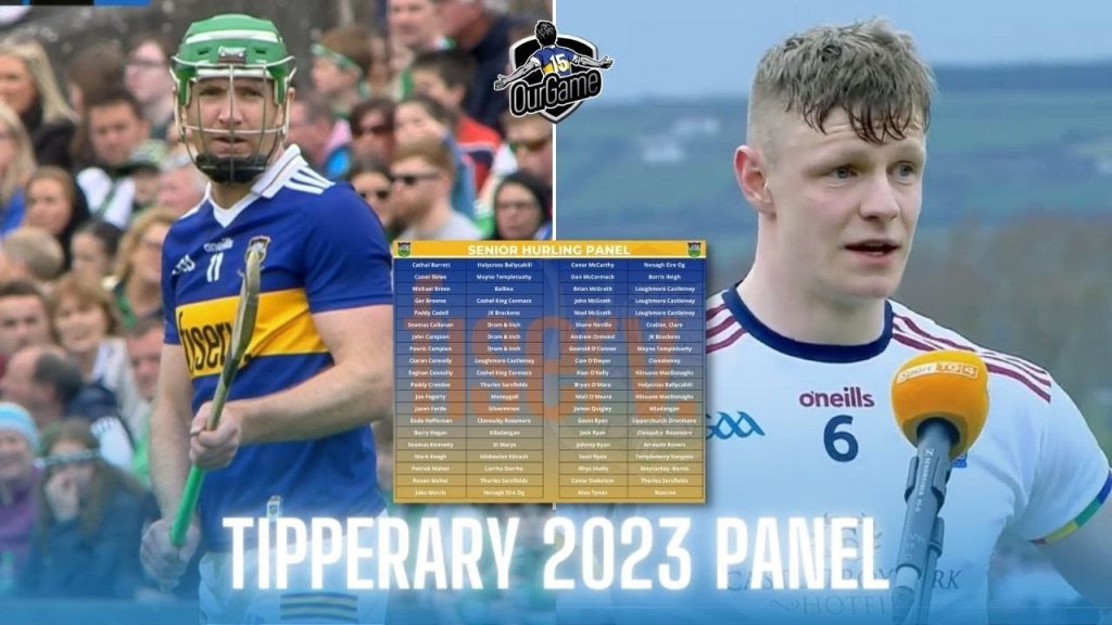 Tipperary 2023 panel — analysis by Brophy & Stapleton - OurGame